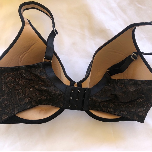 Ambrielle | Intimates & Sleepwear | Ambrielle 38ddd Black Beige Floral ...